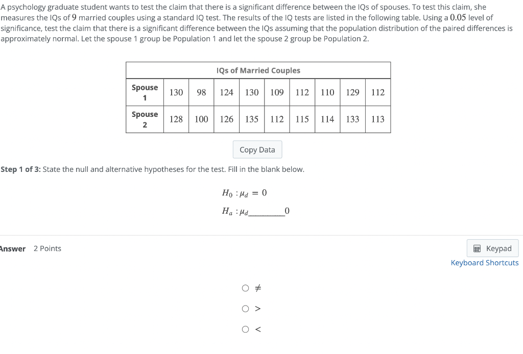 Solved Statistics Question (answer steps 1-3): Step 2 of | Chegg.com