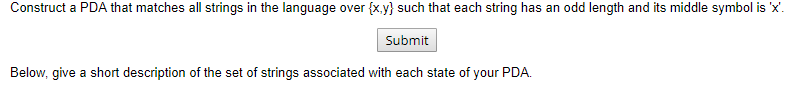 Solved Construct a PDA that matches all strings in the | Chegg.com