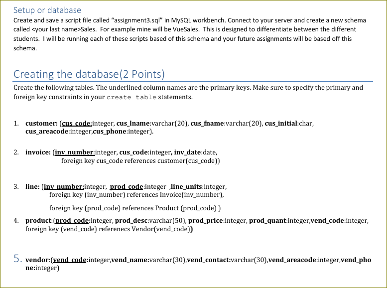 Solved Insert data into the database (2 ﻿Points)Insert the | Chegg.com
