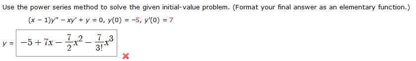 Solved Without actually solving the given differential | Chegg.com