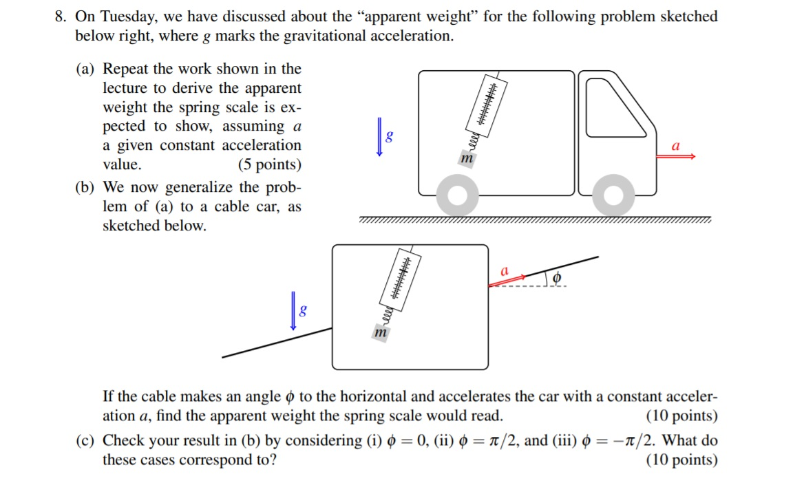 Solved 8. On Tuesday, we have discussed about the "apparent | Chegg.com