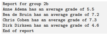 Solved use python 2.7 In the input file, grades are listed | Chegg.com