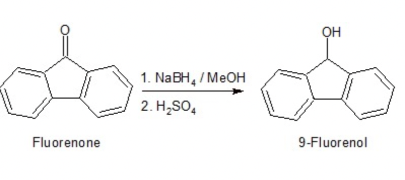 Solved Find the theoretical yield of the 9-flourenol product | Chegg.com