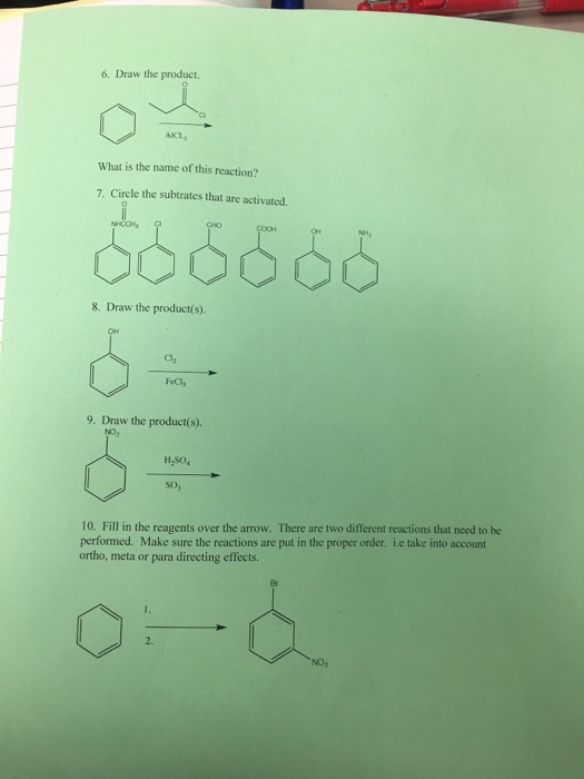 Solved Chem 8 Chapter 4 Worksheet Aromatic Compounds 1) Name | Chegg.com