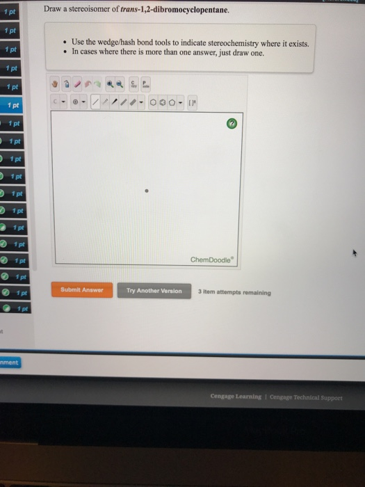 Solved The following structure has several cis/trans | Chegg.com