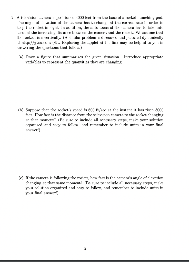 Solved Project \#2: Chain Rule Applications Objectives: - | Chegg.com