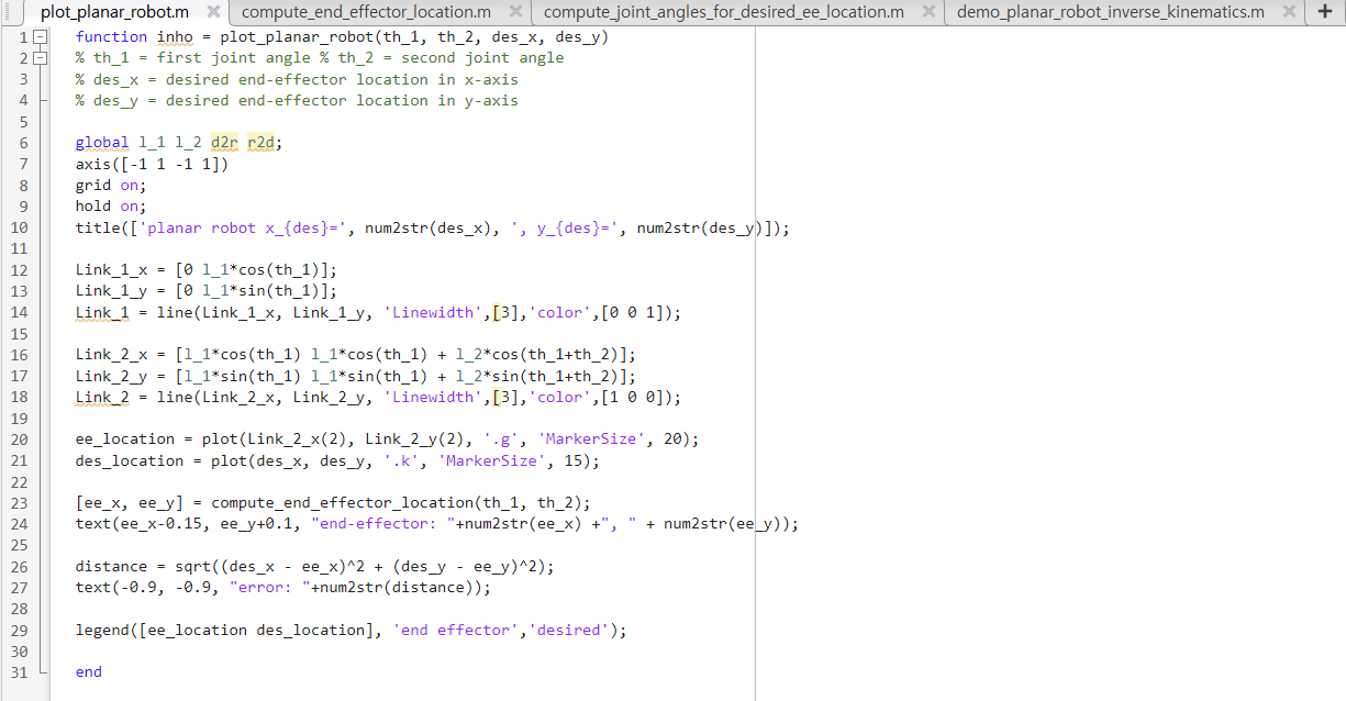 plot_planar_robot.mplot_planar_robot.m x | Chegg.com