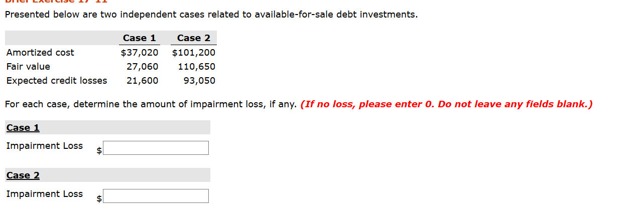 Solved DIEU LACILISC 1 11 Presented below are two | Chegg.com