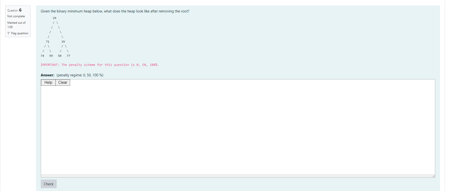 Solved Given the binary minimum heap below, what does the | Chegg.com