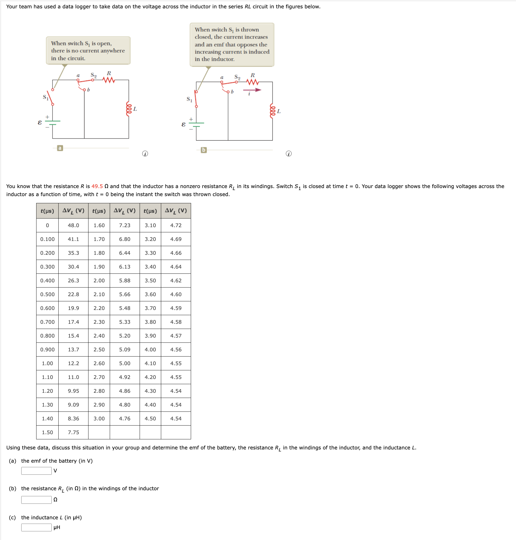Solved answers submitted in WebAssign.) (a) the capacitance | Chegg.com