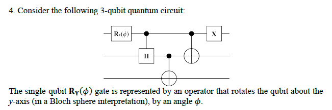 Solved ECE/CS 8381 Introduction to Quantum Logic and | Chegg.com
