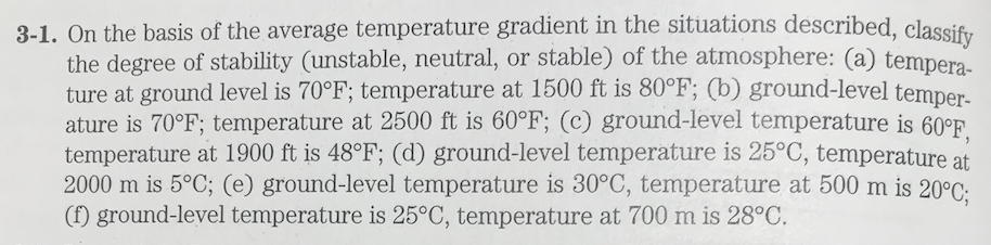 Solved 3-1. On the basis of the average temperature gradient | Chegg.com