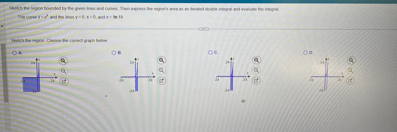 Solved Sketch the region bounded by the given lines and | Chegg.com