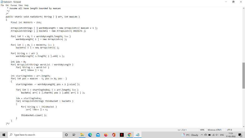 Sequences (1) - Notepad Eile Edit Format View Help | Chegg.com