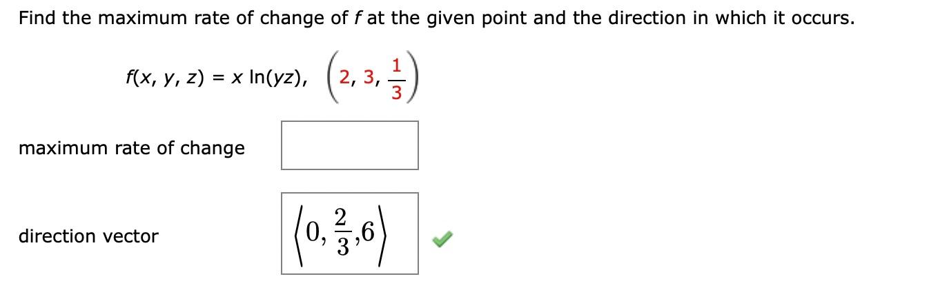 Solved Find the maximum rate of change of f at the given | Chegg.com