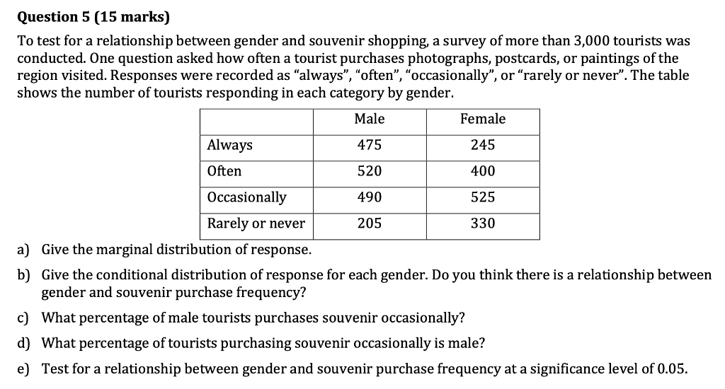 solved-question-5-15-marks-to-test-for-a-relationship-chegg
