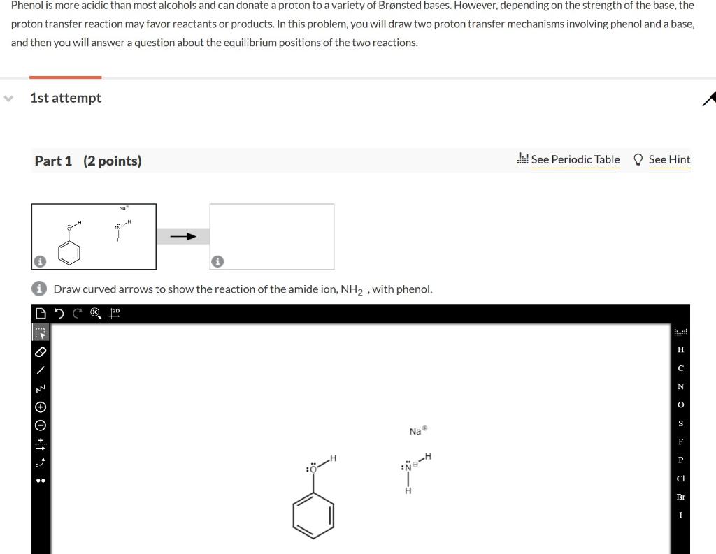 Solved Phenol is more acidic than most alcohols and can | Chegg.com