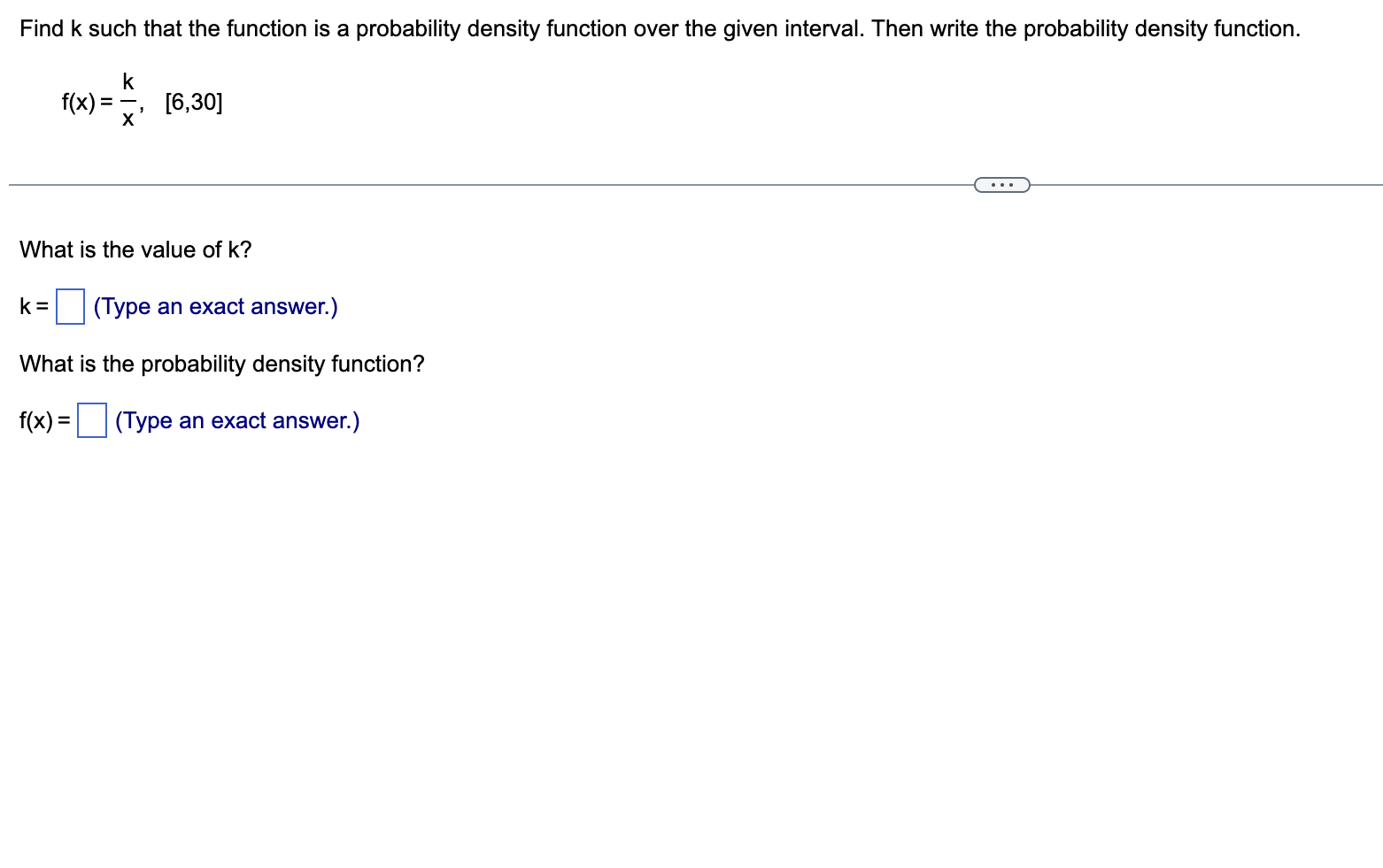 Solved f(x)=xk,[6,30] What is the value of k ? k= (Type an | Chegg.com