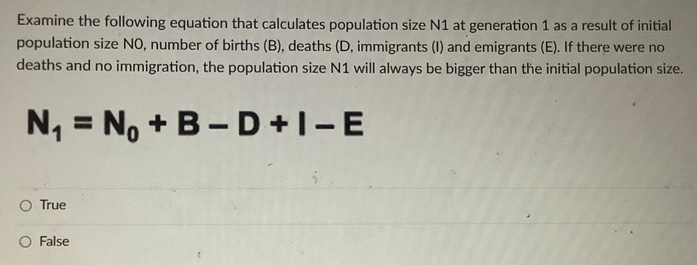 Solved Examine the following equation that calculates | Chegg.com