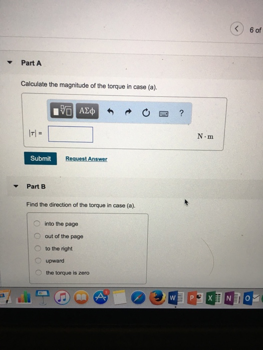 Solved Constants Calculate the torque (magnitude and | Chegg.com