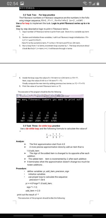 Solved 02:54 1_Lab Report 5.doc QQ R C program to find sum | Chegg.com
