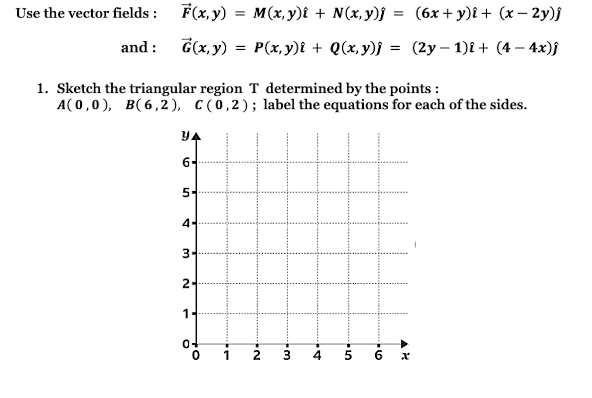 Solved Use the vector fields : fields : and : | Chegg.com