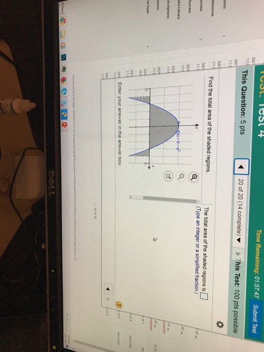 Solved CSL.Test 4 Time Remaining: 01:57:47 Submit Test 04/ | Chegg.com
