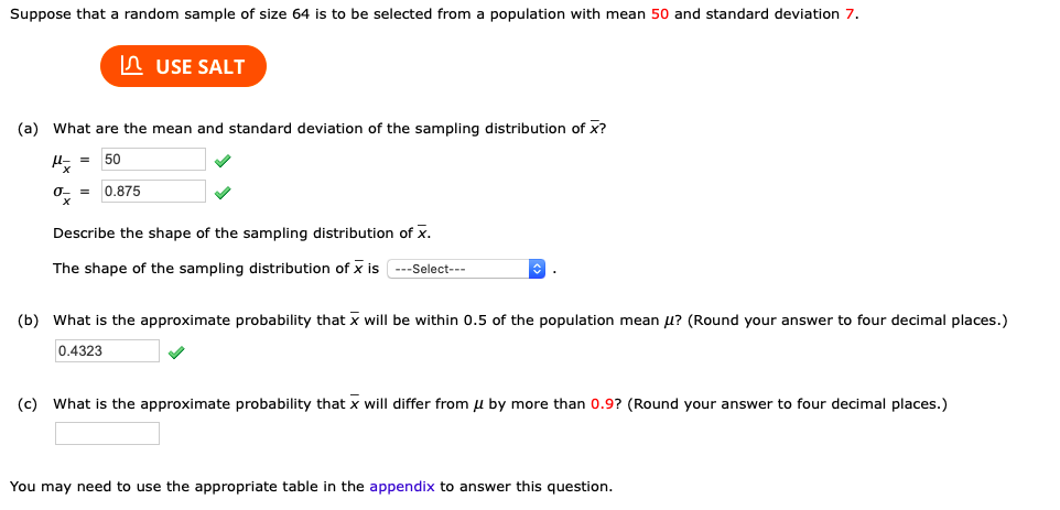 Solved Suppose that a random sample of size 64 is to be | Chegg.com