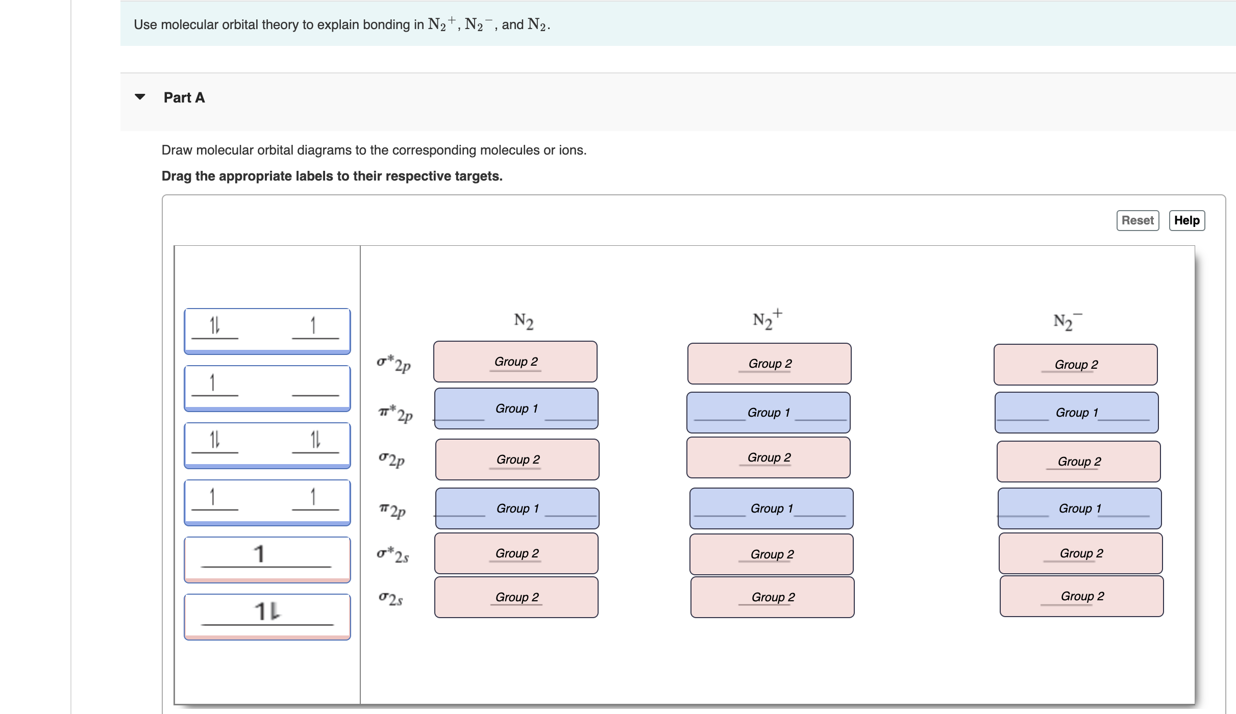 Solved Use Molecular Orbital Theory To Explain Bonding In