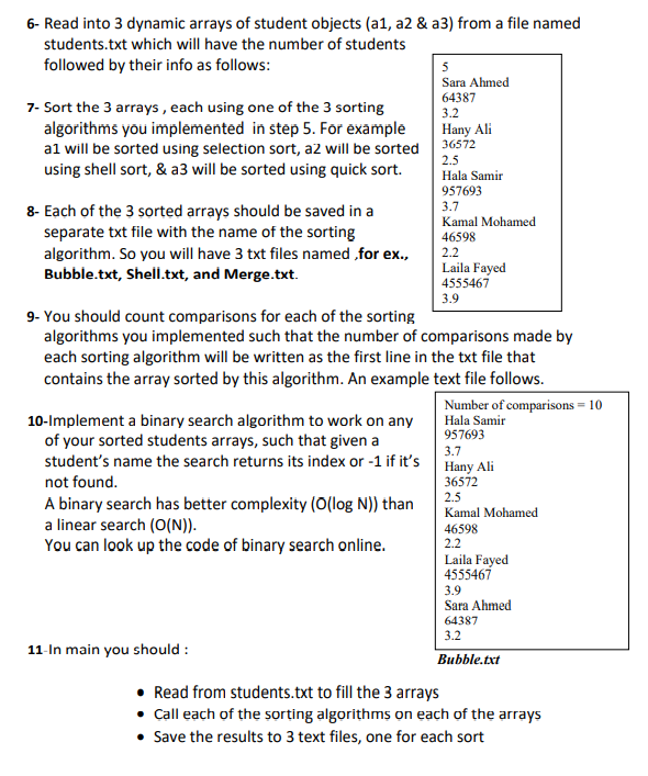 SCS214: Data Structures Assignment-2 Instructions 1- | Chegg.com
