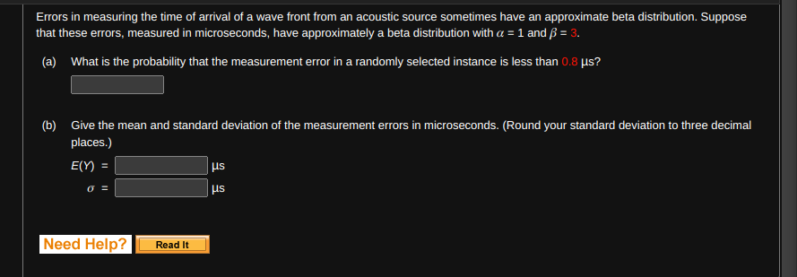 Solved Errors in measuring the time of arrival of a wave | Chegg.com