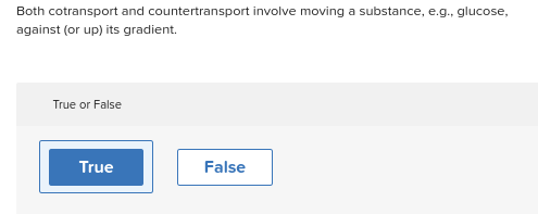 Solved Both cotransport and countertransport involve moving | Chegg.com