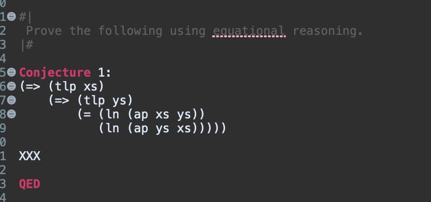 Solved I have attached an example conjecture for formatting | Chegg.com