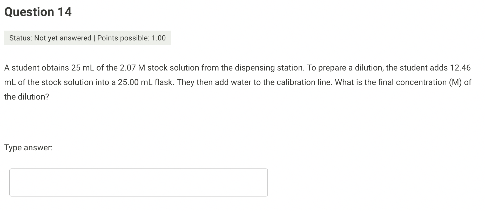 Solved experiment 8, some liquid nitrogen was added to some | Chegg.com
