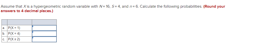 Solved Assume that X is a hypergeometric random variable | Chegg.com
