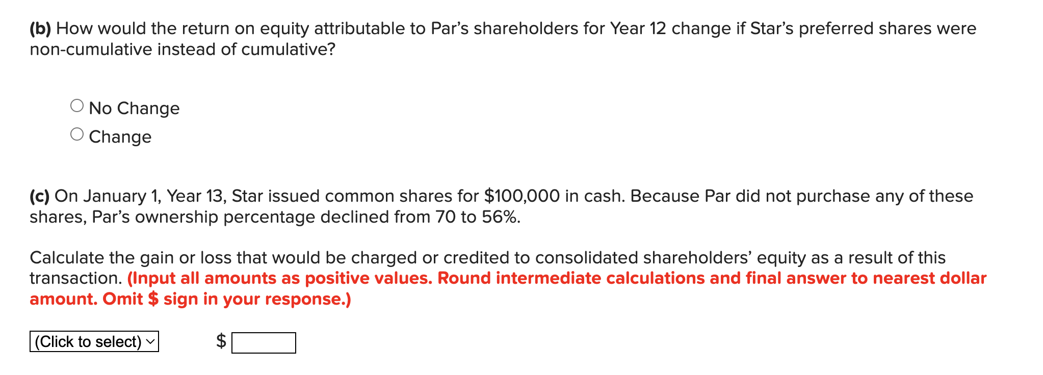 Financial statements of Par Corp. and its subsidiary | Chegg.com