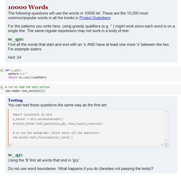 Solved h_qo: How many words start with two consecutive | Chegg.com