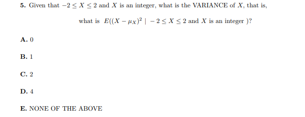 Solved 5. Given that -2sx 2 and X is an integer, what is the | Chegg.com Solved 5. Given that -2sx 2 and X is an integer, what is the | Chegg.com