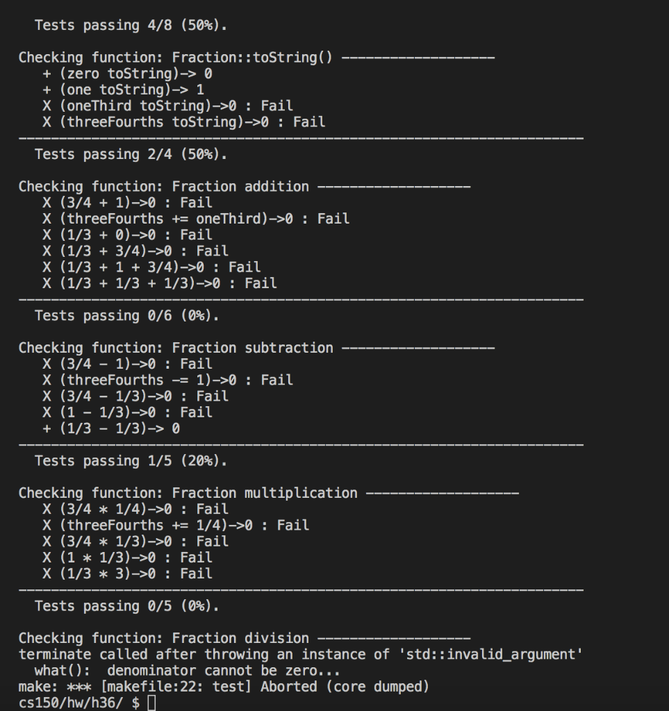 7 const Fraction operator/(const Fraction\& Lhs, | Chegg.com 7 const Fraction operator/(const Fraction\& Lhs, | Chegg.com