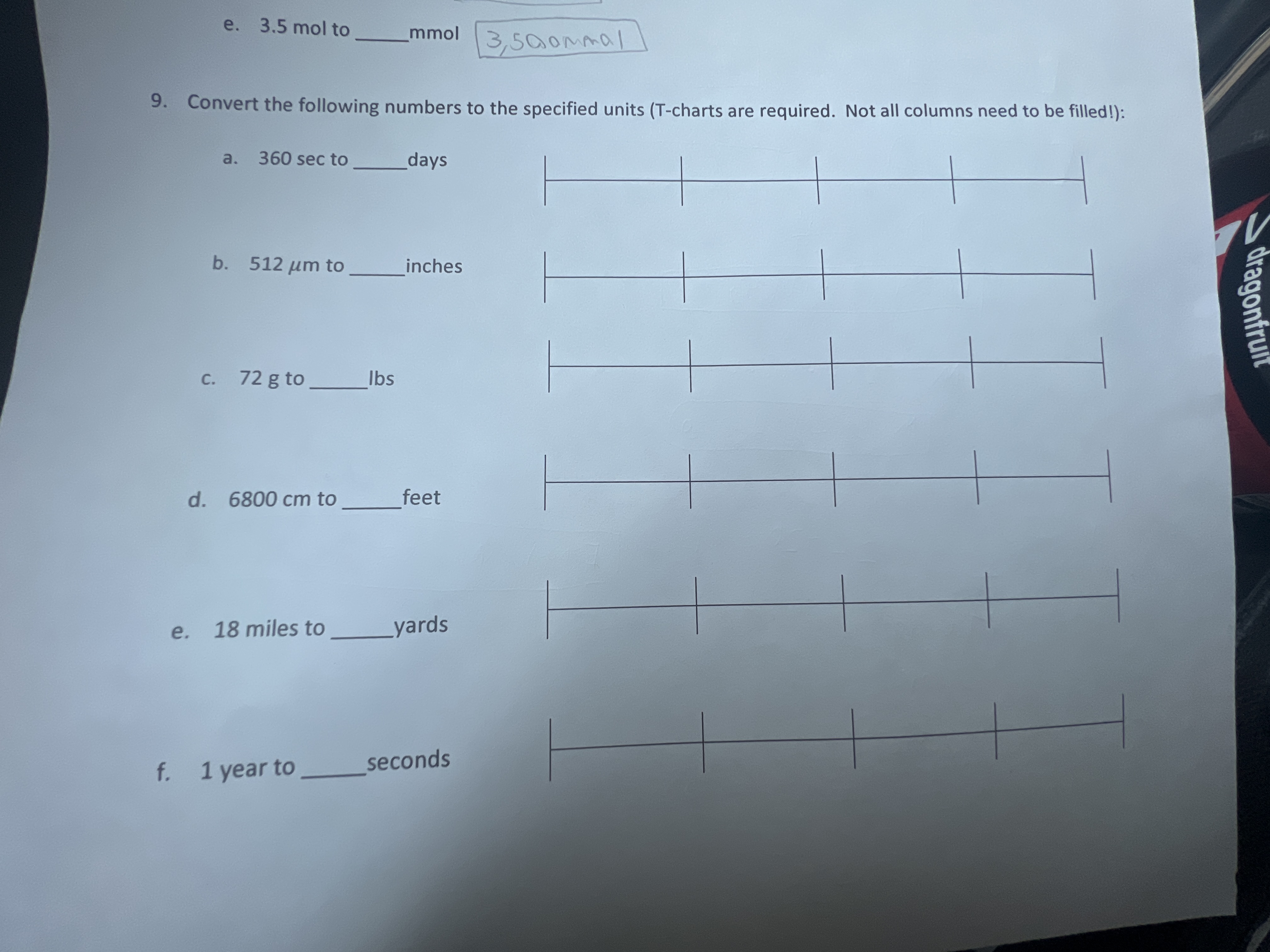 Solved 9. Convert the following numbers to the specified | Chegg.com