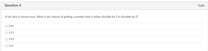 Solved 0.83 0.33 0.50 0.67 | Chegg.com