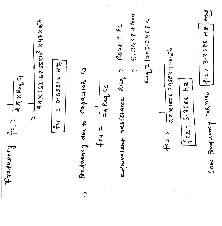 Solved Ri 1k Vcc (+) 12V C1 HH 47μF R2 90k Q1 2N2222 Re 1k | Chegg.com