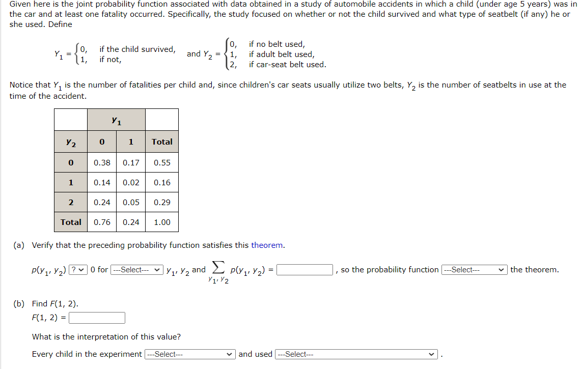 Solved Given here is the joint probability function | Chegg.com