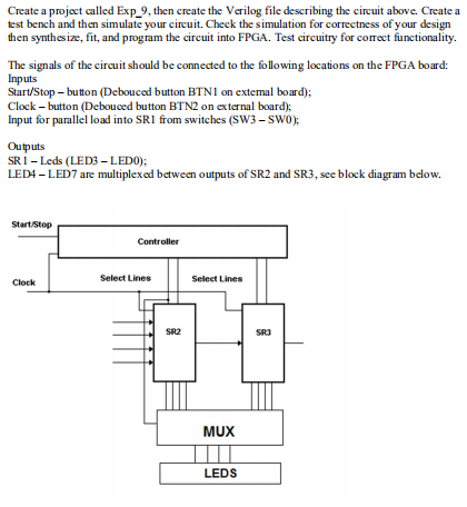 Experiment 8 - Shift Registers Introduction This | Chegg.com