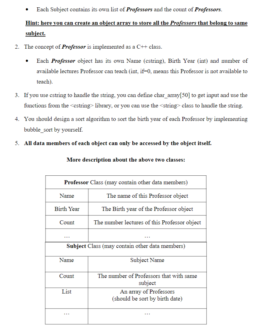 Solved write a C++ program only use library , | Chegg.com