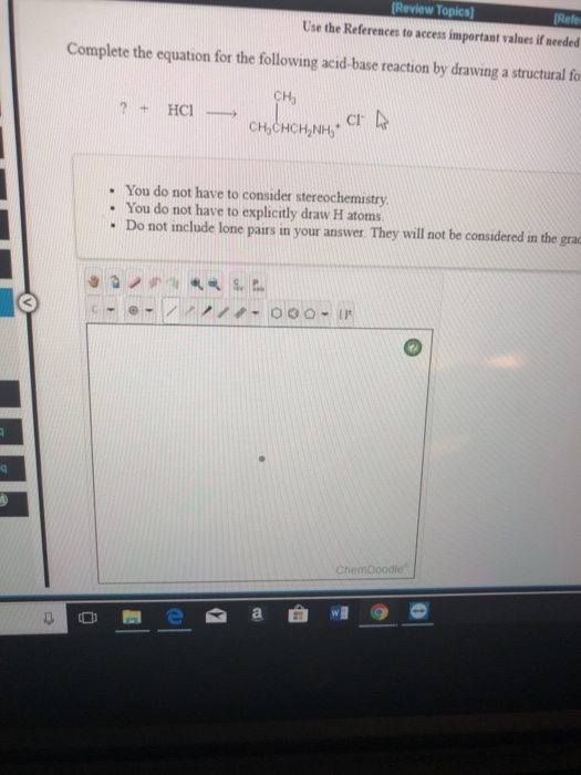 Solved Review Topics Refe Use the References to access | Chegg.com