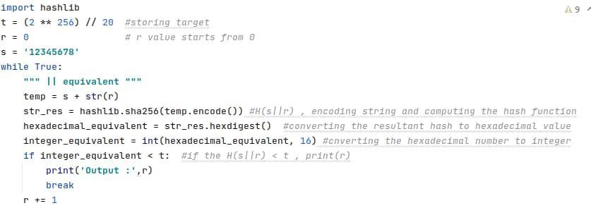 Solved Hash Puzzles • Node proposing a block needs to find • | Chegg.com
