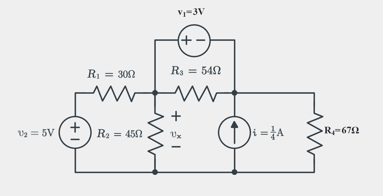 Solved Use the mesh and super-mesh analysis and methodology | Chegg.com