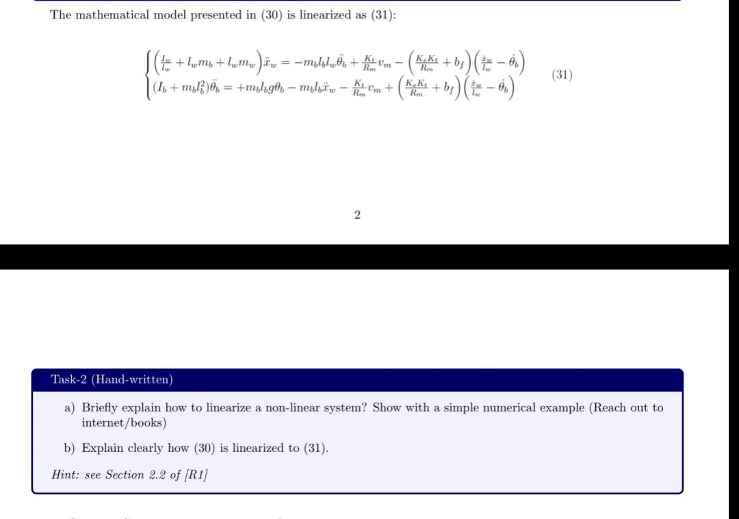 1 Introduction In Assignment-1, a modeling of a self | Chegg.com