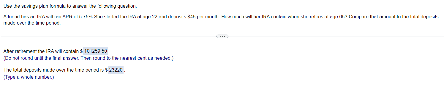 Solved Can someone show the steps for this? The solutions | Chegg.com